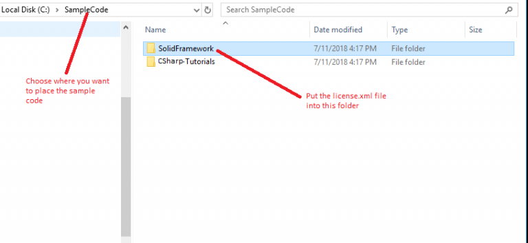C# Framework Demonstration Tutorial – Solid Framework SDK