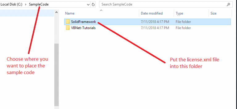 VB.Net Framework Demonstration Tutorial – Solid Framework SDK